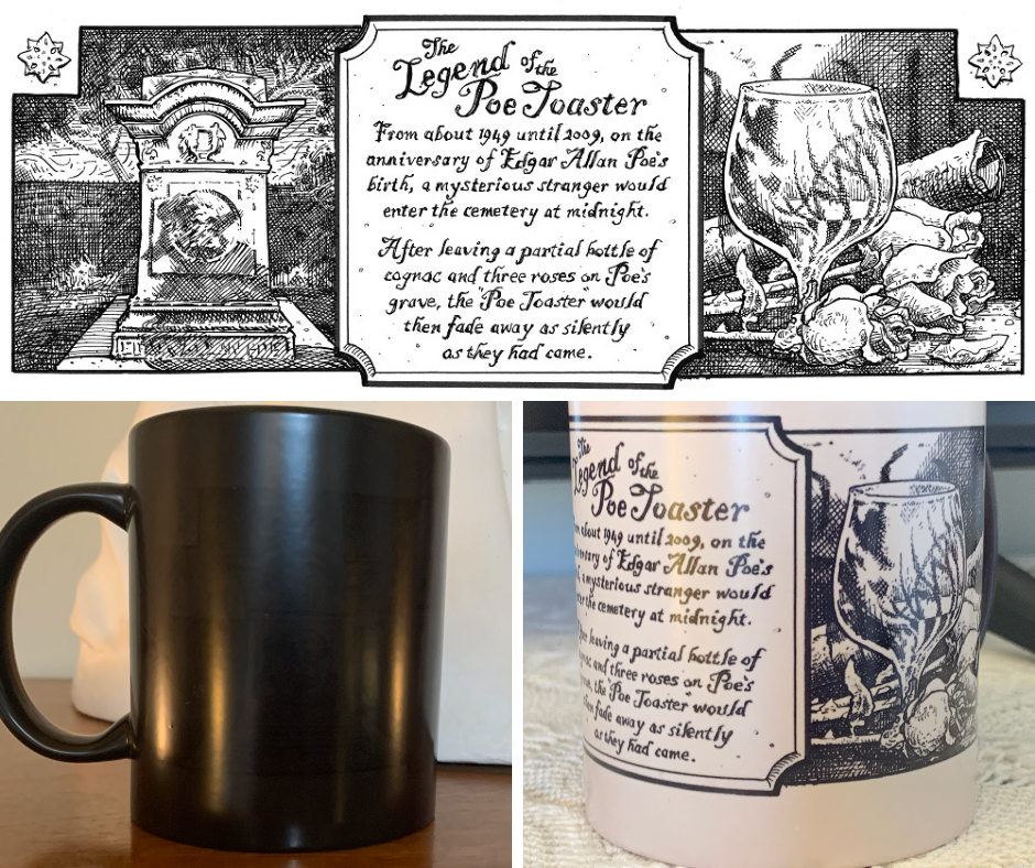 "Legend of the Poe Toaster" Mystery Mug | Poe Baltimore, Inc